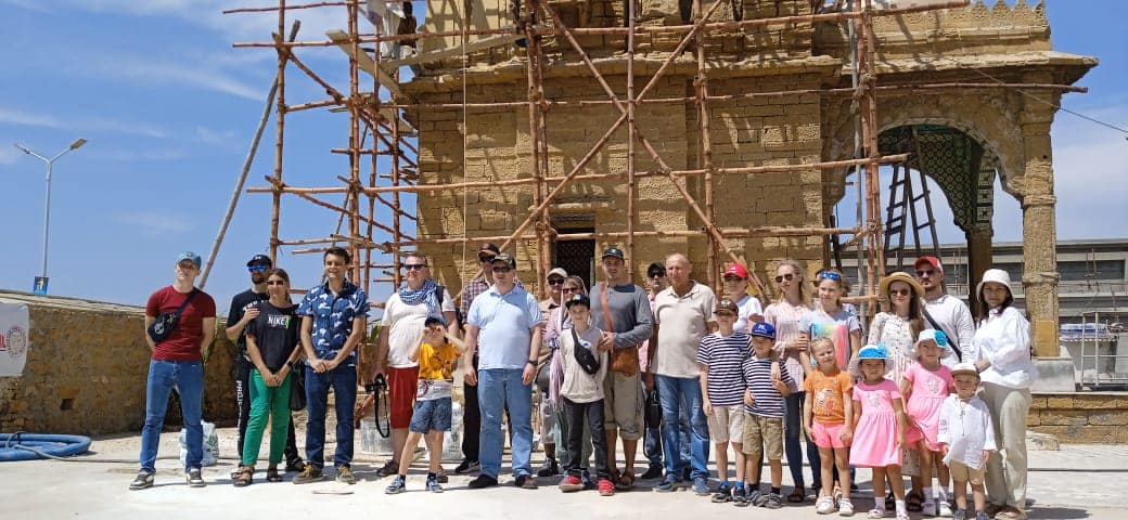 Russian delegation visit to Shree Varun Dev Temple - Pakistan Hindu Council